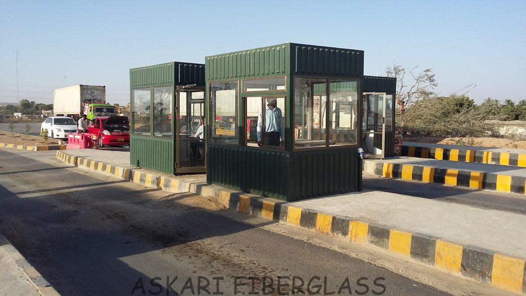 GUARD CABIN SECURITY CHECKPOINT GUARD POST – ASKARI FIBERGLASS